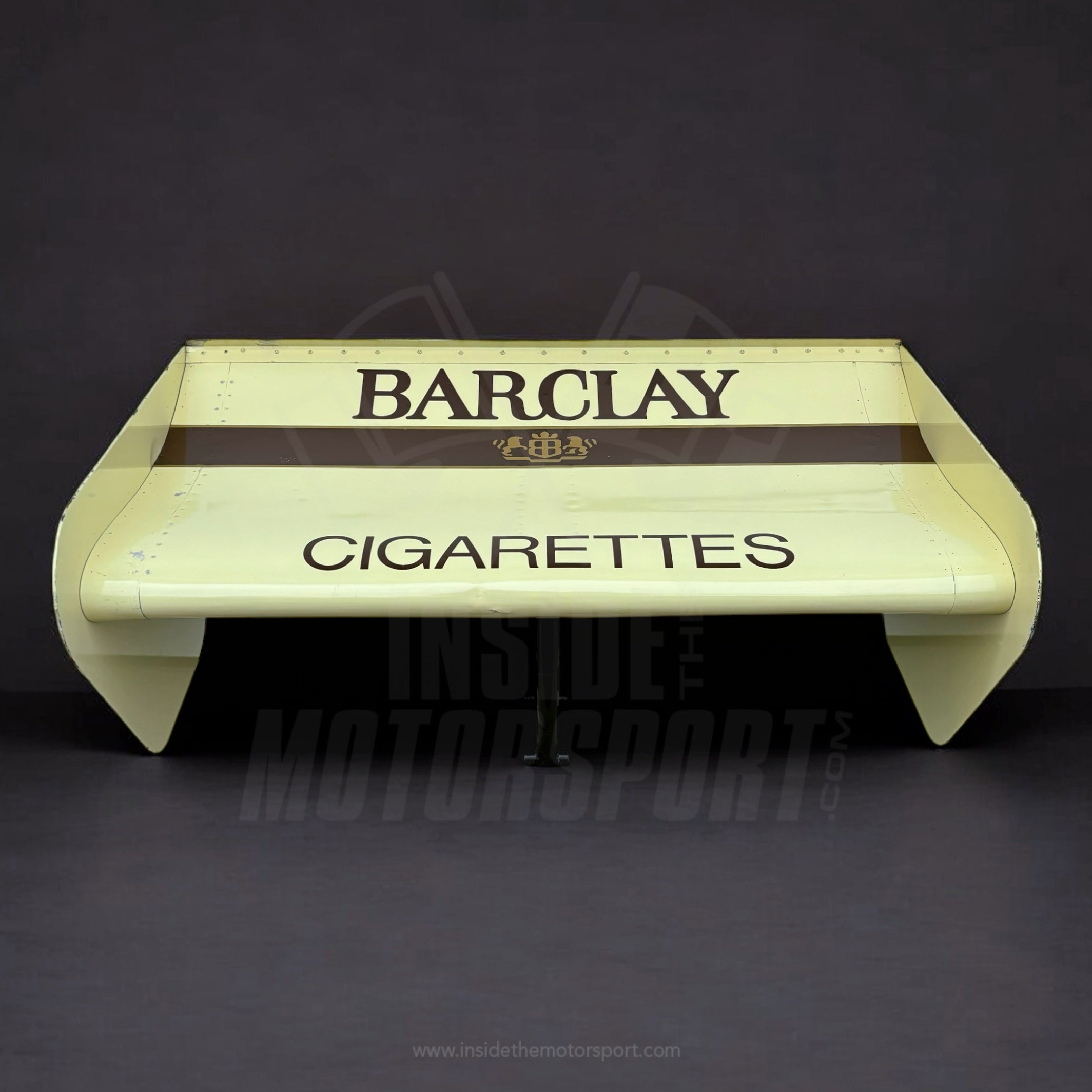 Original Rear Wing - Arrows A6 F1 - 1983 - Arrows Racing Team – Inside ...