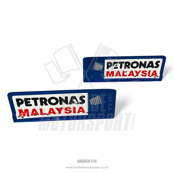 Carbon Front Wing End Plates Left or Right - Sauber C14 Formula One ...