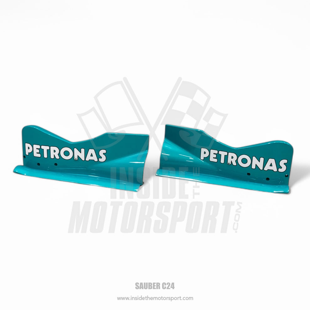 Carbon Front Wing End Plates (left &right) - Sauber C24 Formula One ...