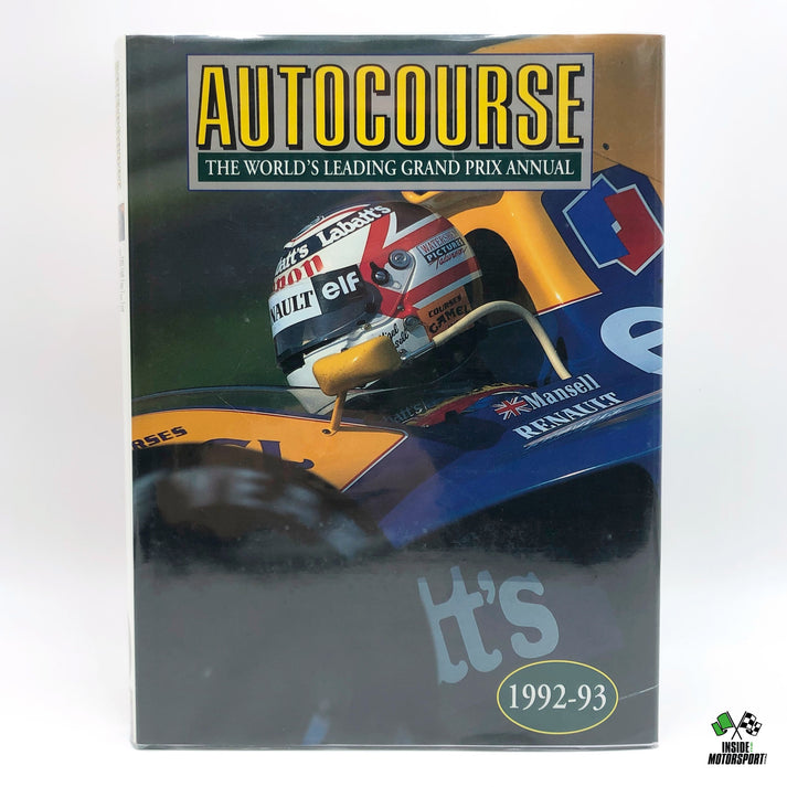 AUTOCOURSE 1992-93 - Book - Used – Inside The Motorsport